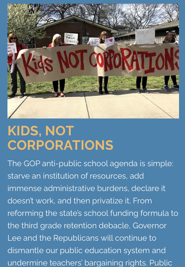 Behn on Schools – Tennessee Education Report